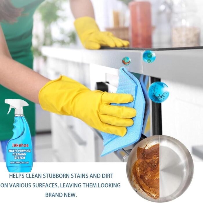 Jakehoe Multi-purpose Cleaning System Splash Foam Spray All Purpose ...